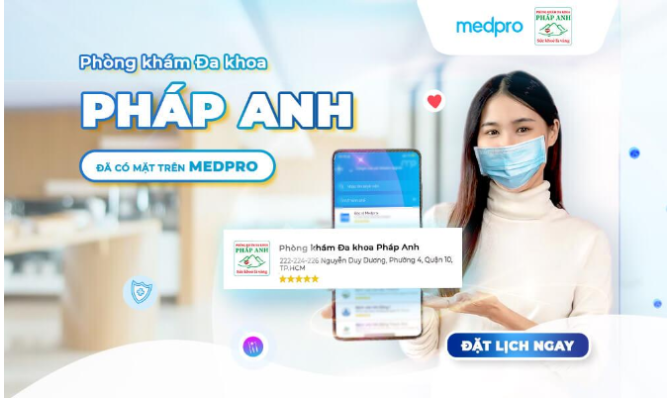 Phòng khám Đa khoa Pháp Anh chính thức gia nhập Medpro